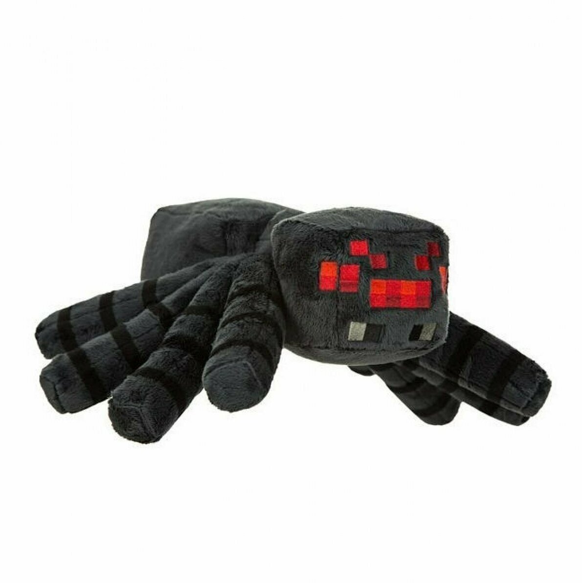 Мягкая игрушка Minecraft "Паук", цвет темно-серый, высота 15см