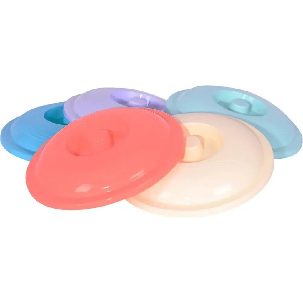 Крышка на ведро «Волна» 7 л, 1 шт, пластик, плотное прилегание, цвет в ассортименте