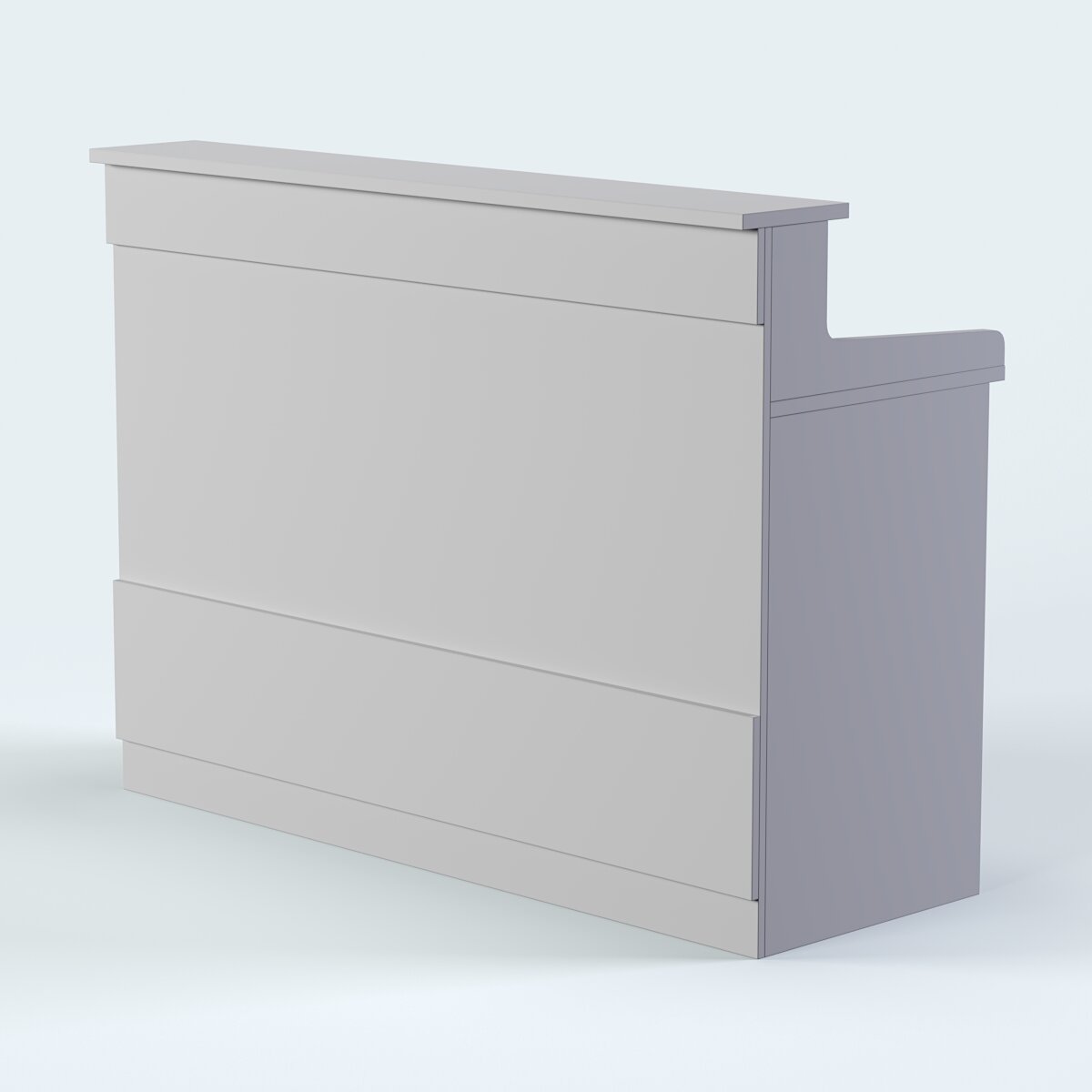 Стол - верстак широкий с ящиками №4, Серый. Производитель товара - компания ТОБ.