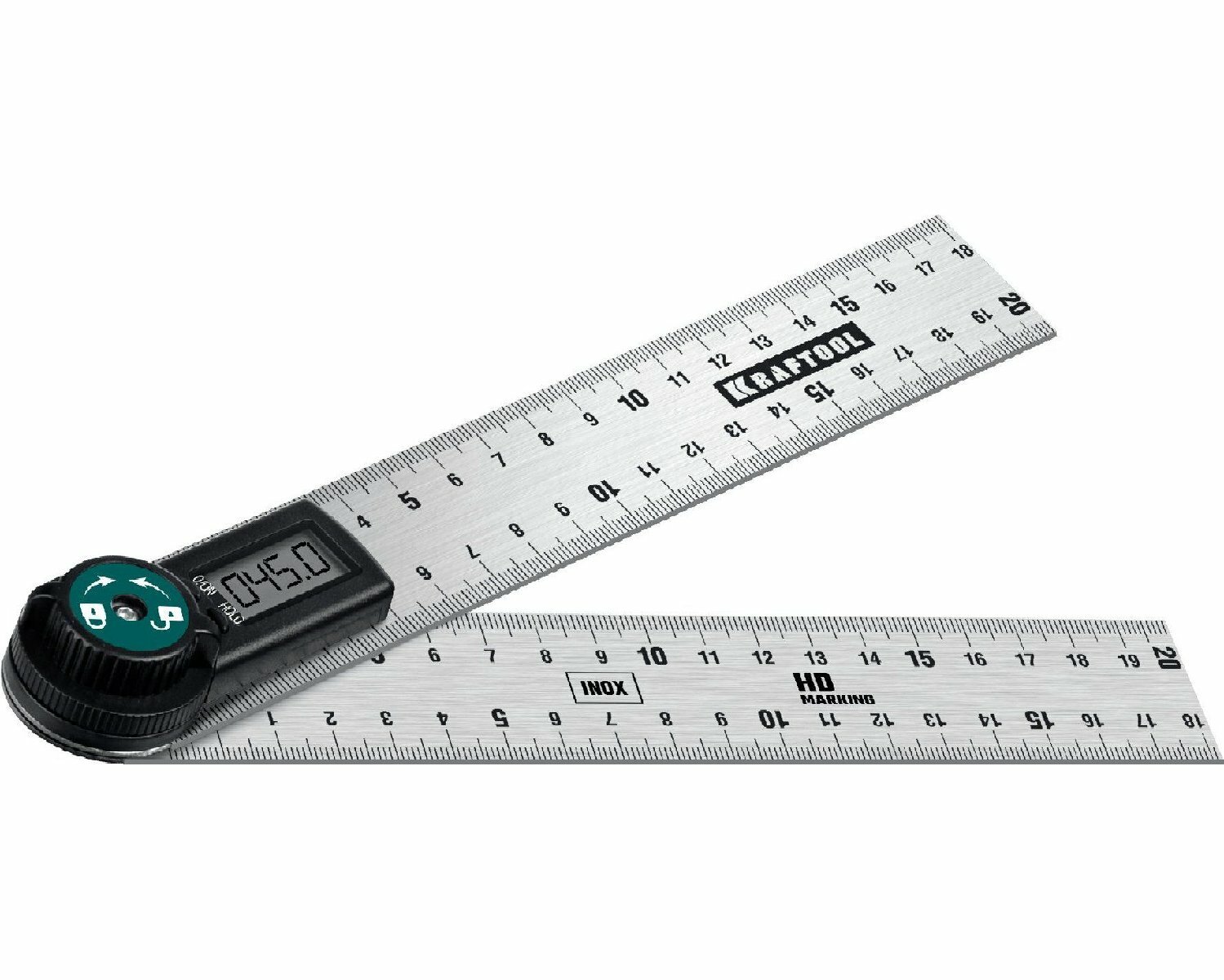 KRAFTOOL DPM-20 200 мм, Электронный транспортир-угломер (34682) (34682)