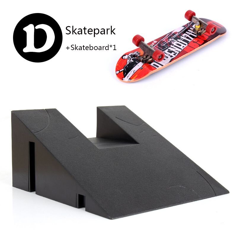 Мини скейтборд игрушка fingerboard skate park board для развития навыков, d skateboard