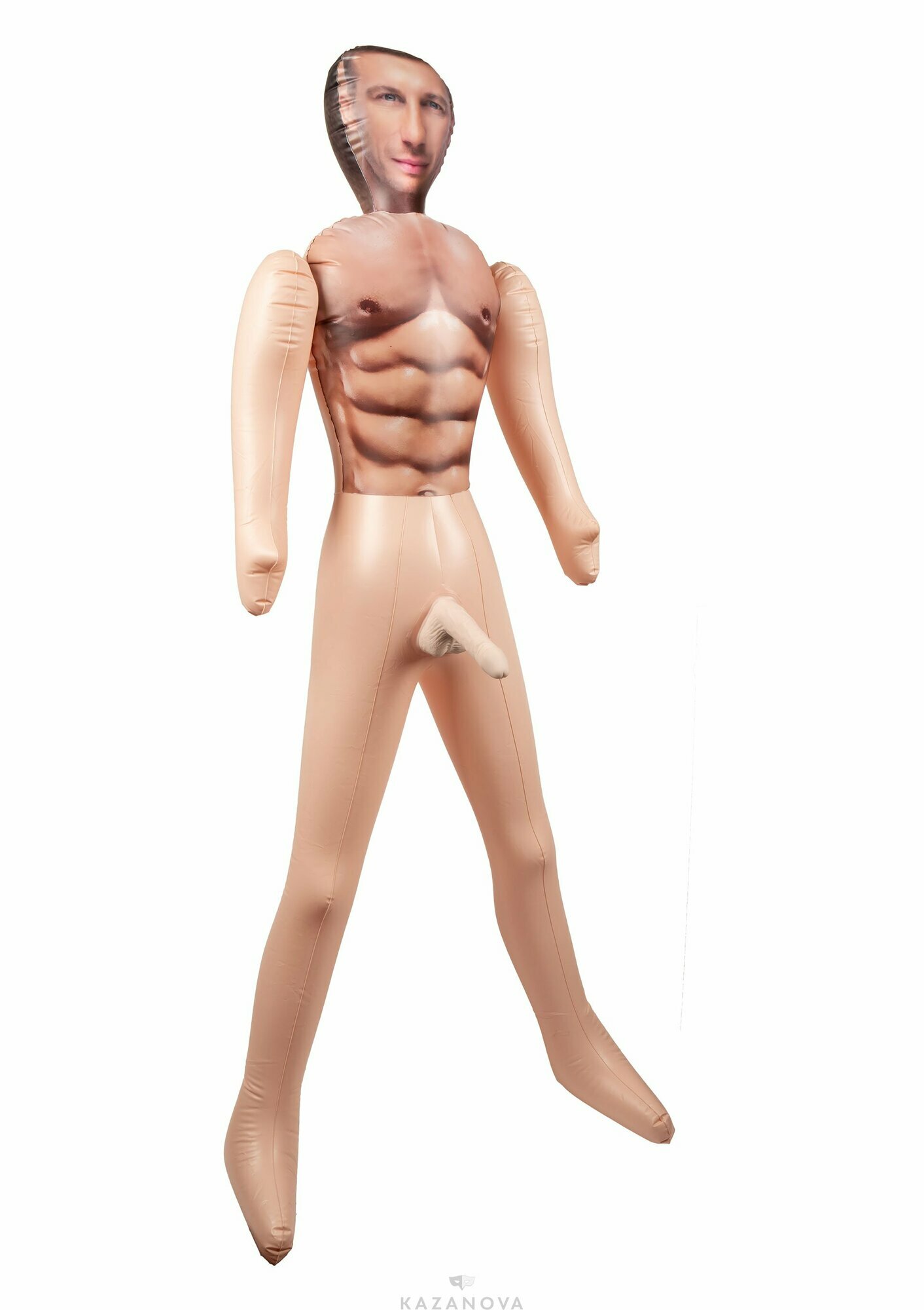 Секс-игрушка Calexotics "Personal Trainer Love Doll", надувная, с фаллоимитатором