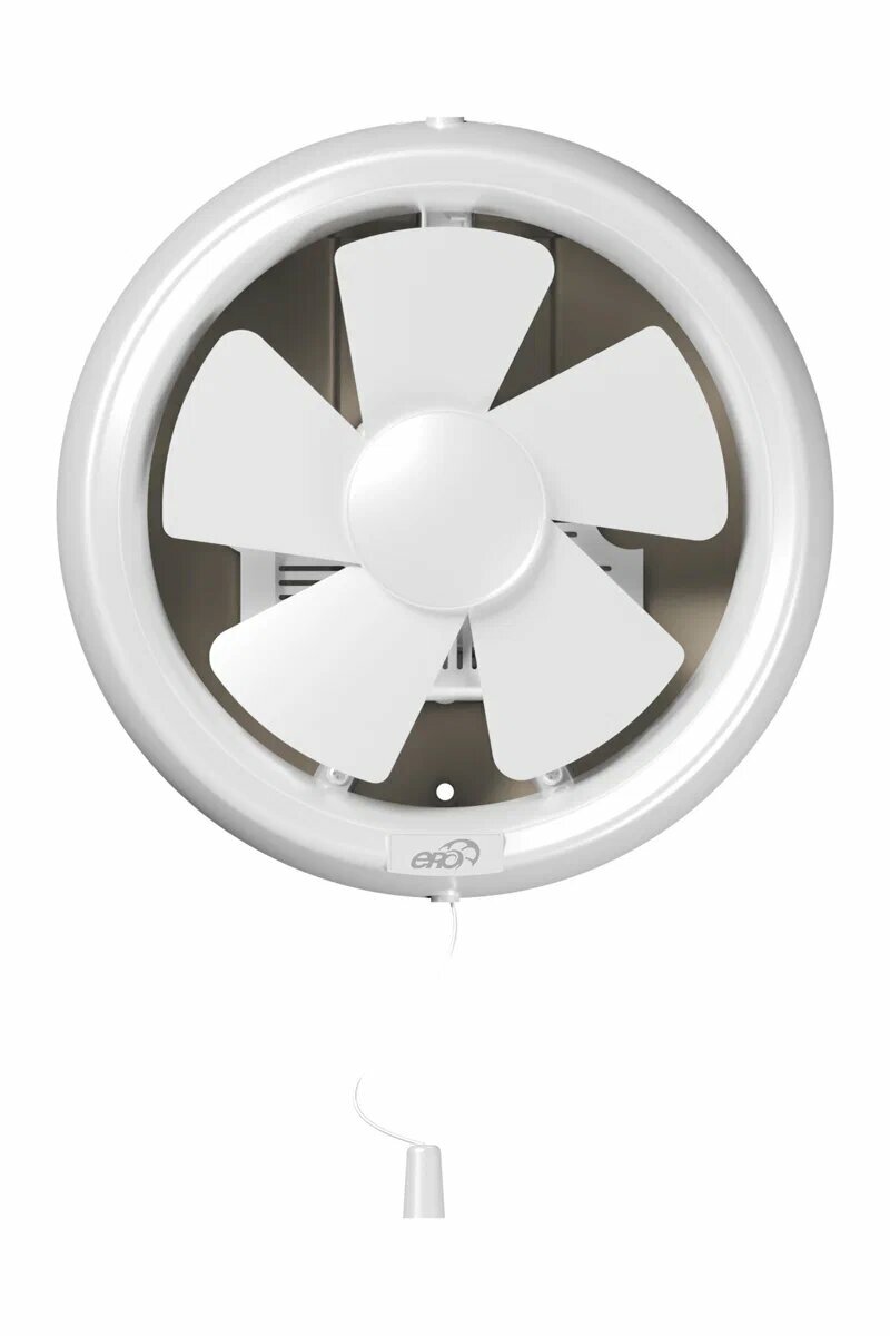 Вентилятор оконный ERA HPS D178 с обратным клапаном и тяговым выключателем ERA
