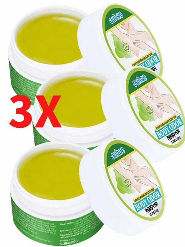 Дезодорирующий крем, Подходит для удаления подмышек Запах пота и запах