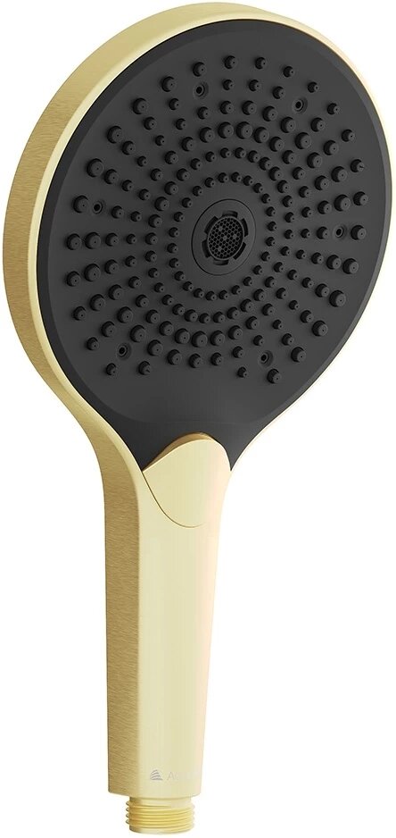 Душевая лейка Aqueduto Chuva CHU0750 130 мм, 3 режима, золотой матовый