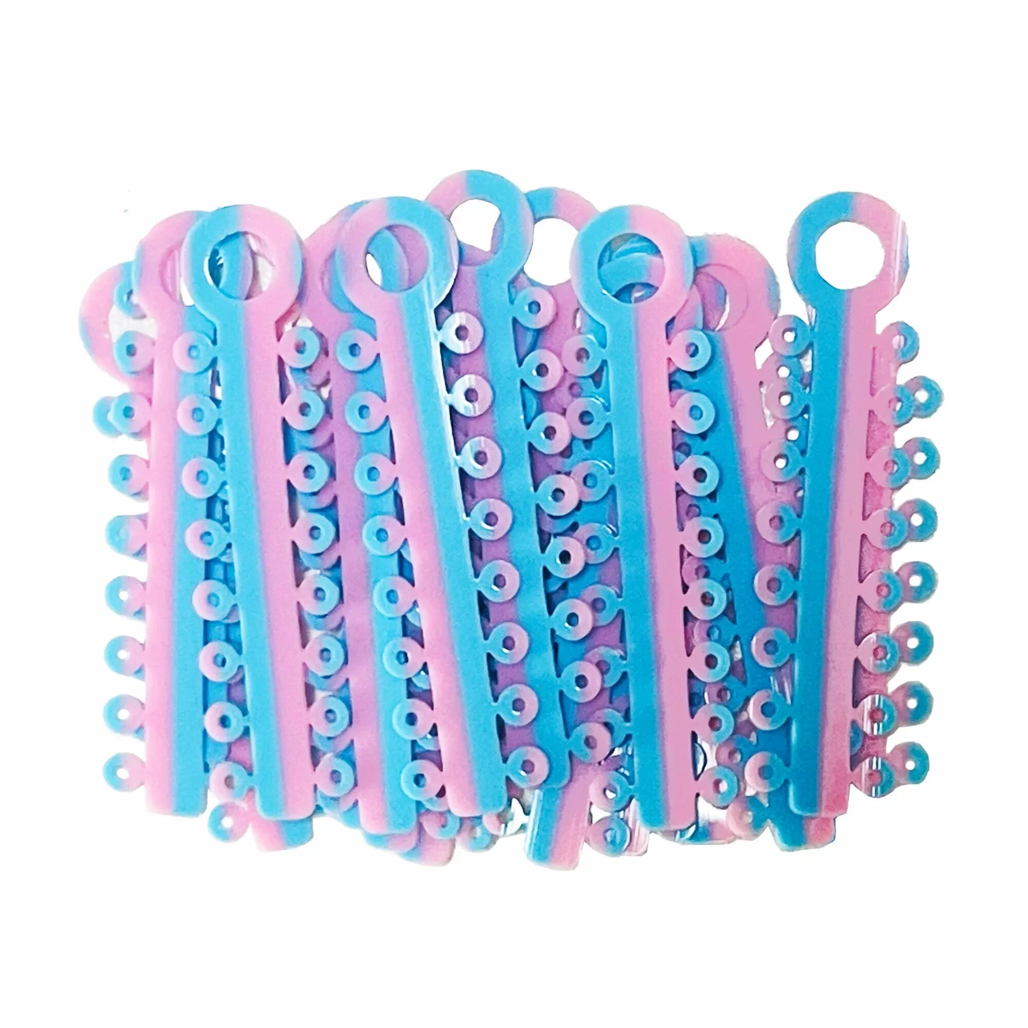 20 палочек, стоматологические ортодонтические лигатуры, двухцветные эластичные лигатурные резинки, кольцо для брекетов на зубах, стоматологические материалы