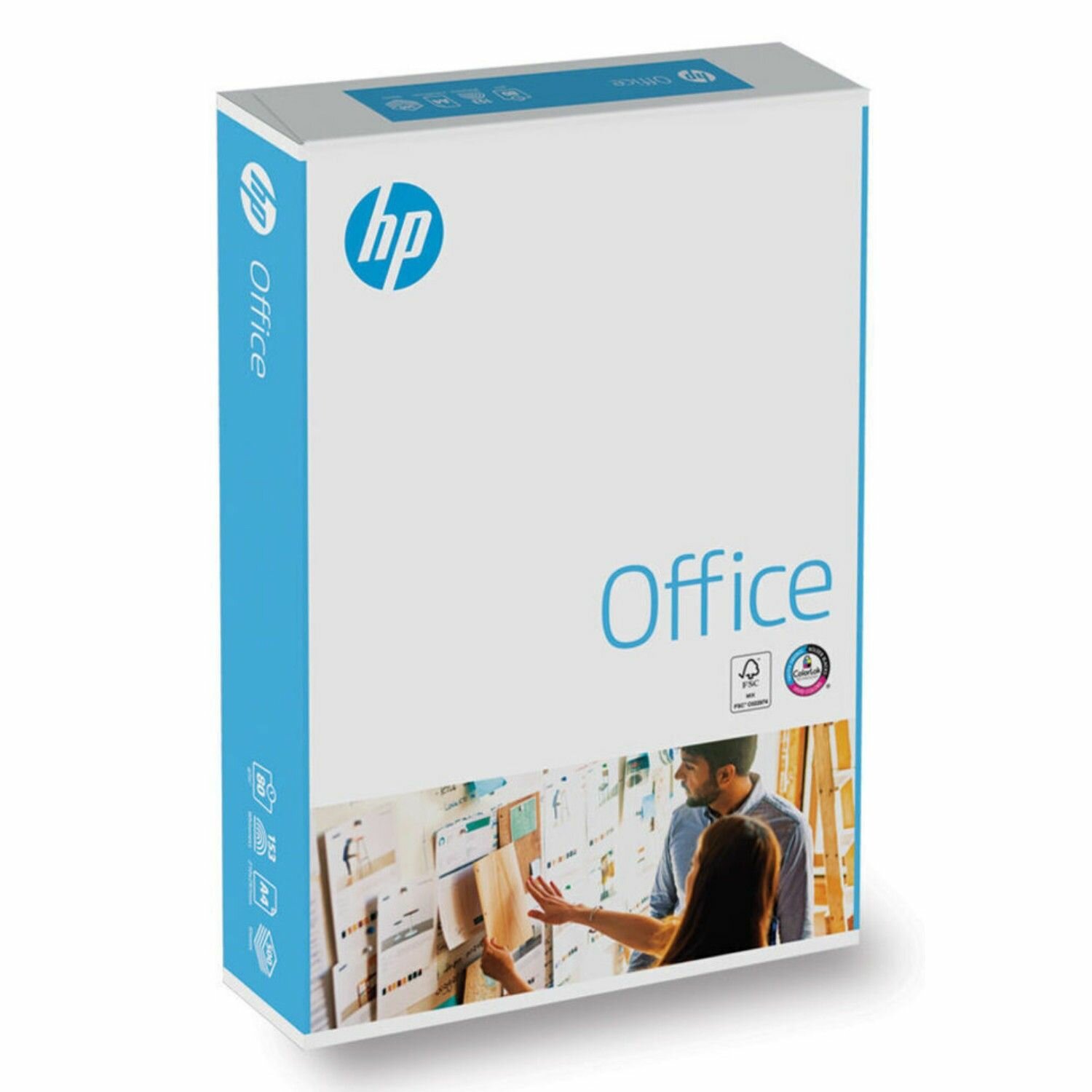 Бумага А4 HP Office 80г/м2, 98%, (500л)
