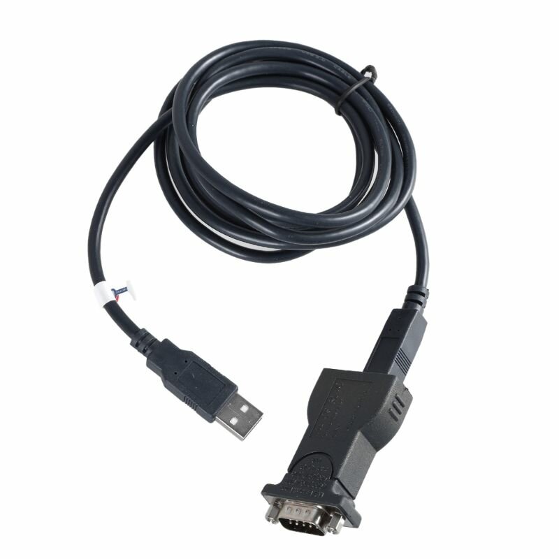 Мужской кабель для передачи данных USB-DB9 RS232