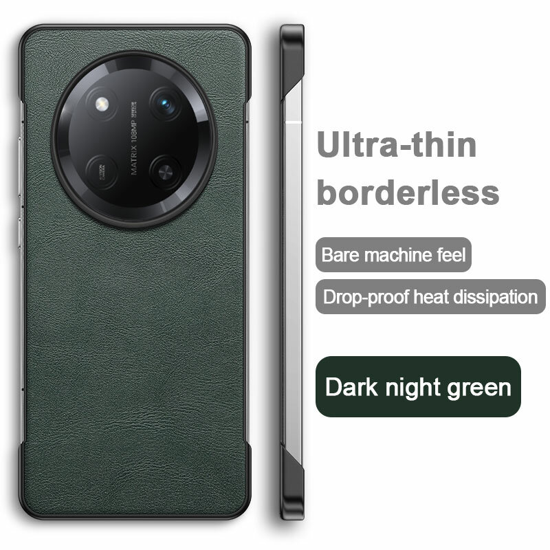 Подходит для Honor X9C / Хонор X9C Чехлы для телефонов, подставка, soft touch, накладка, резина, пластик, искусственная кожа, защита камеры, ударопрочный, усиленные углы, Honor, Honor X9C, green