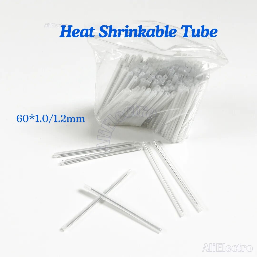 Термоусадочные трубки BELEZATELECOM для оптоволокна 40/45/60 мм 60x1.2mm 200pcs