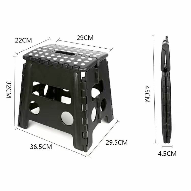Складной табурет, портативный и практичный маленький табурет