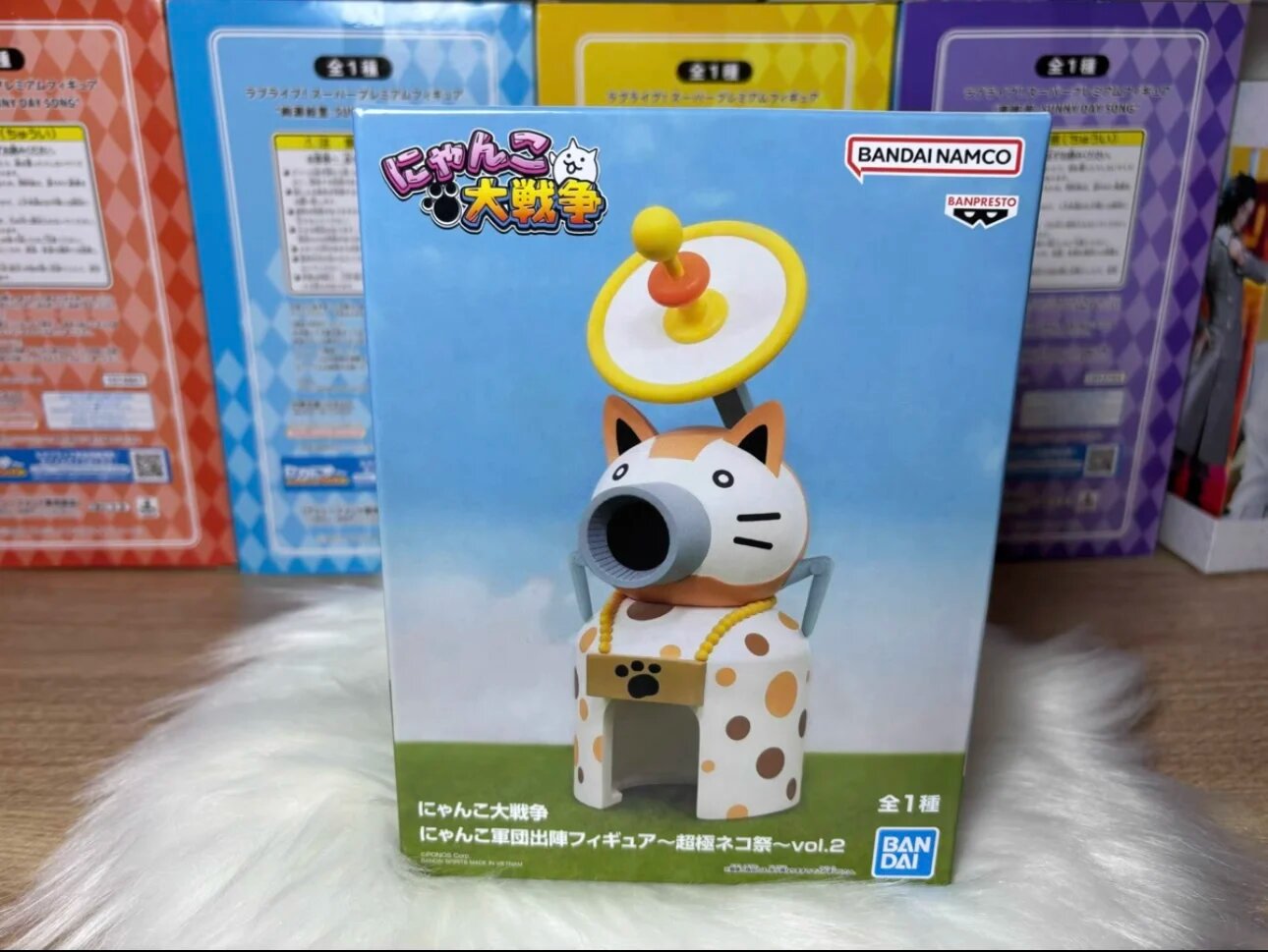 BANDAI BANPRESTO Боевые кошки Супер экстремальный кот фигурка