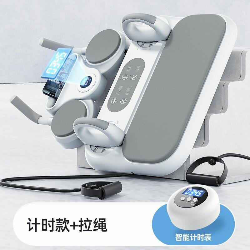 Стойка силовая, для фитнеса, с колесом для пресса, цвет серый