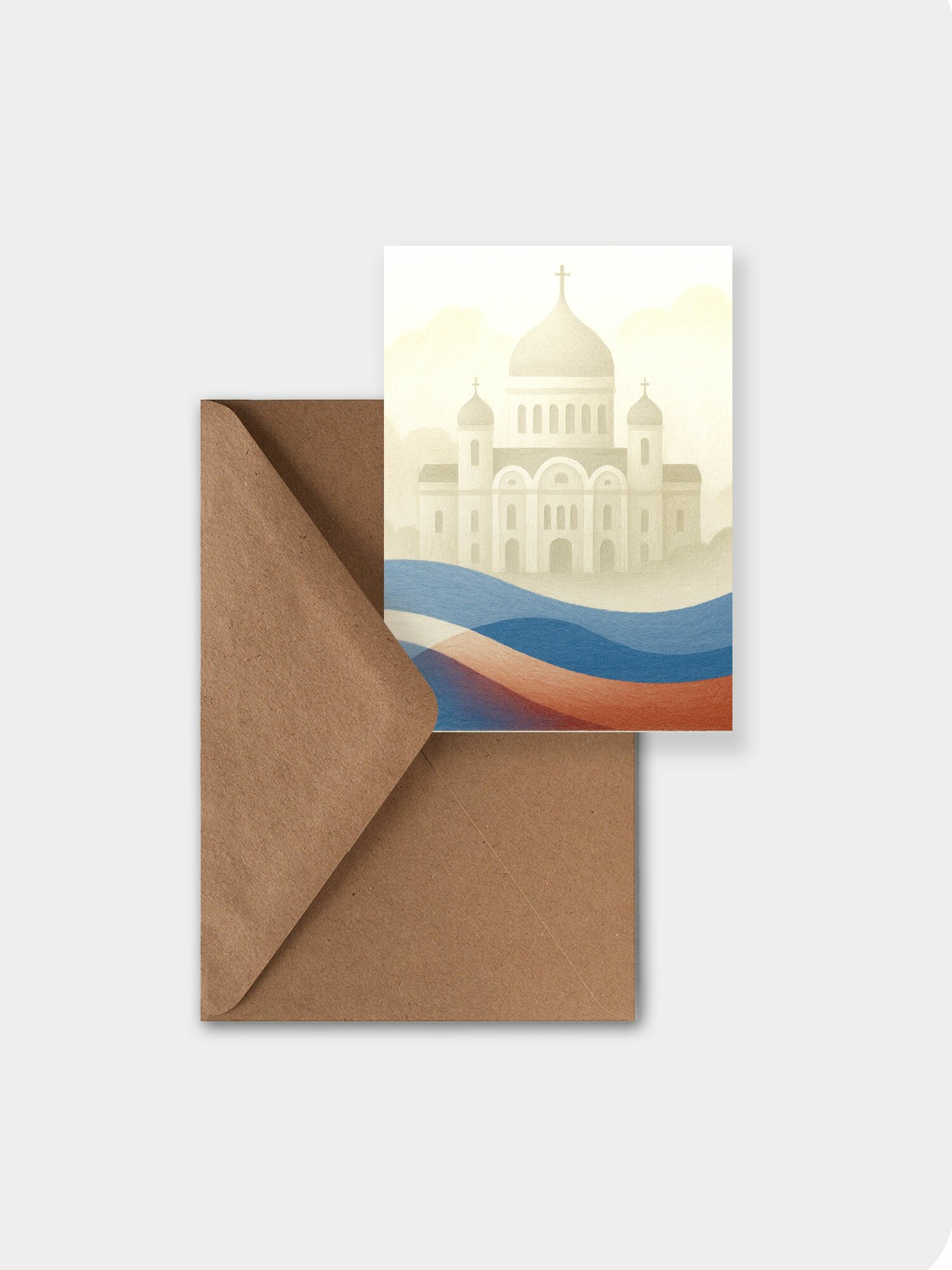 Открытка meswero х сделано в москве / виды москвы - 3