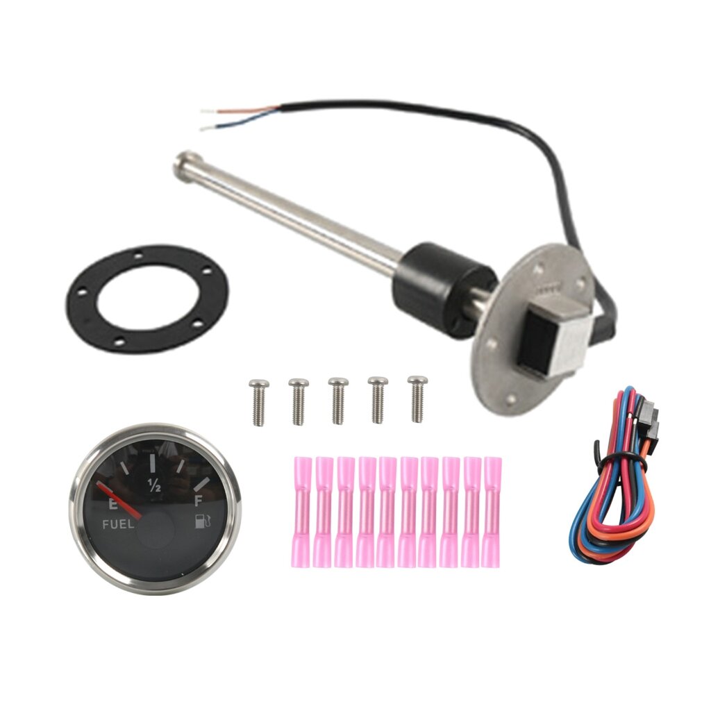 0-190 Ом Поплавковый Датчик Уровня Топлива 52 мм Датчик Уровня Топлива Водонепроницаемый Счетчик Топлива