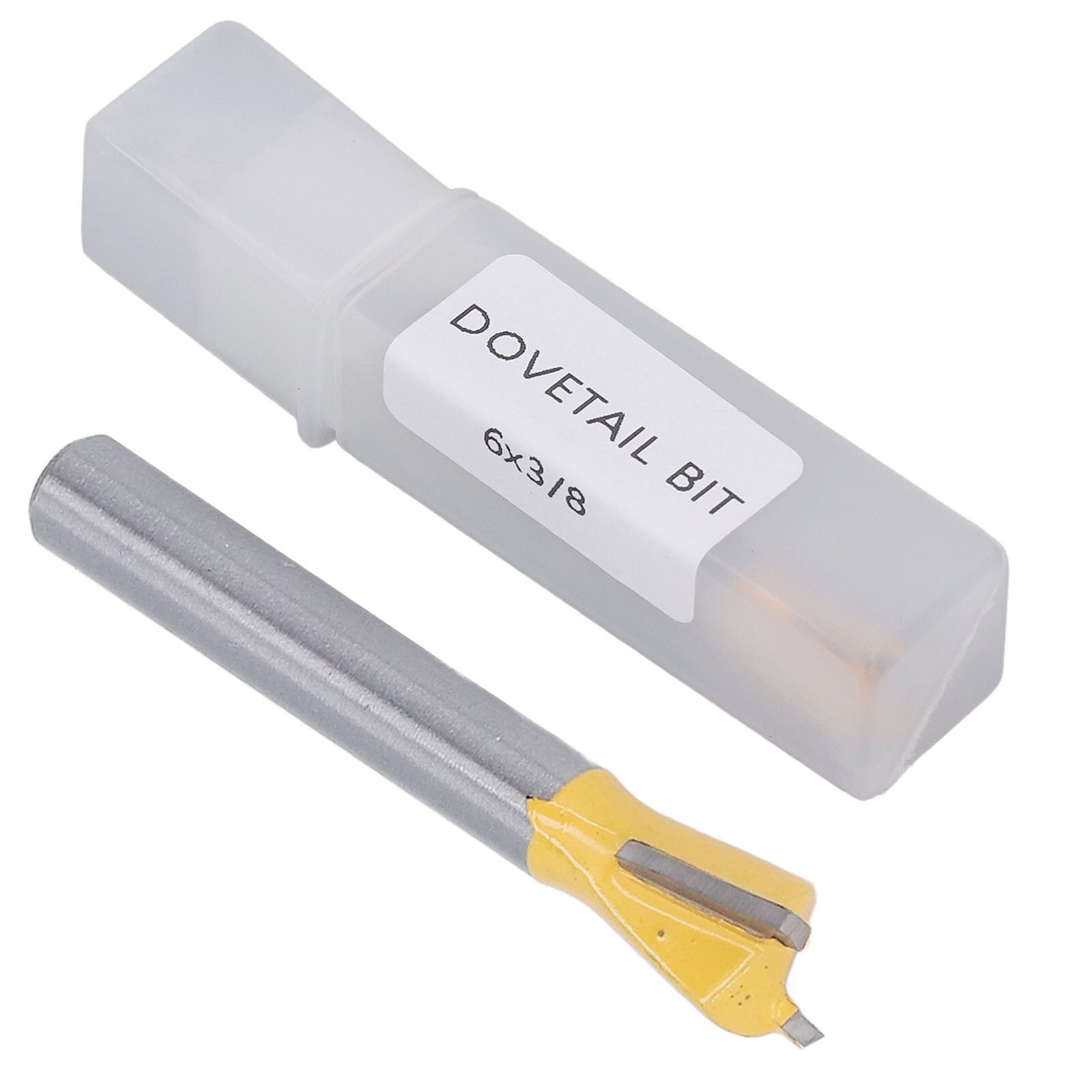 Сверло из карбида вольфрама с хвостовиком 6 мм, быстрорежущая сталь с покрытием PTFE, твердосплавный наконечник для сверления дерева и металла
