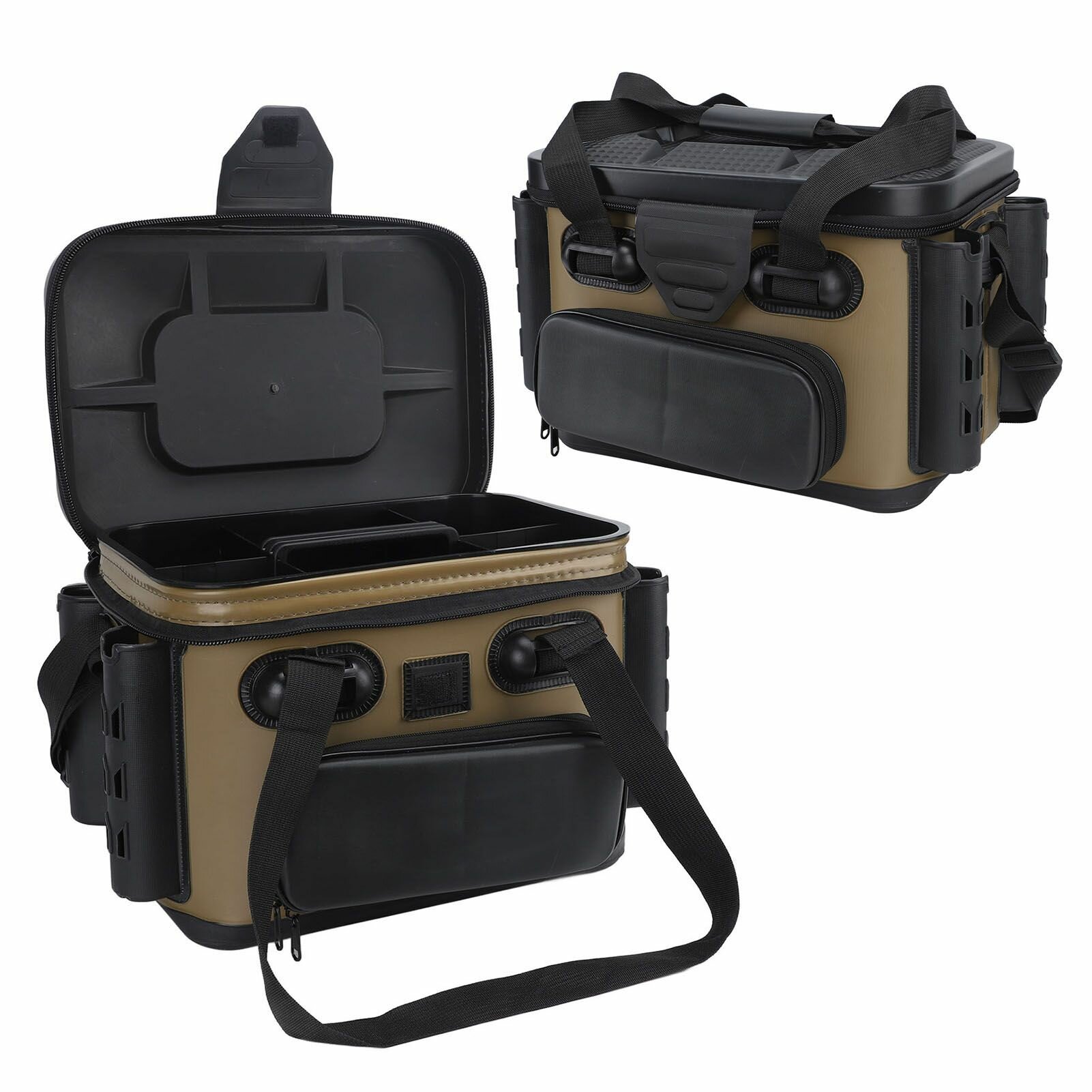 Ведро для рыбы большой емкости Водонепроницаемая многоцелевая рыболовная сумка из ЭВА