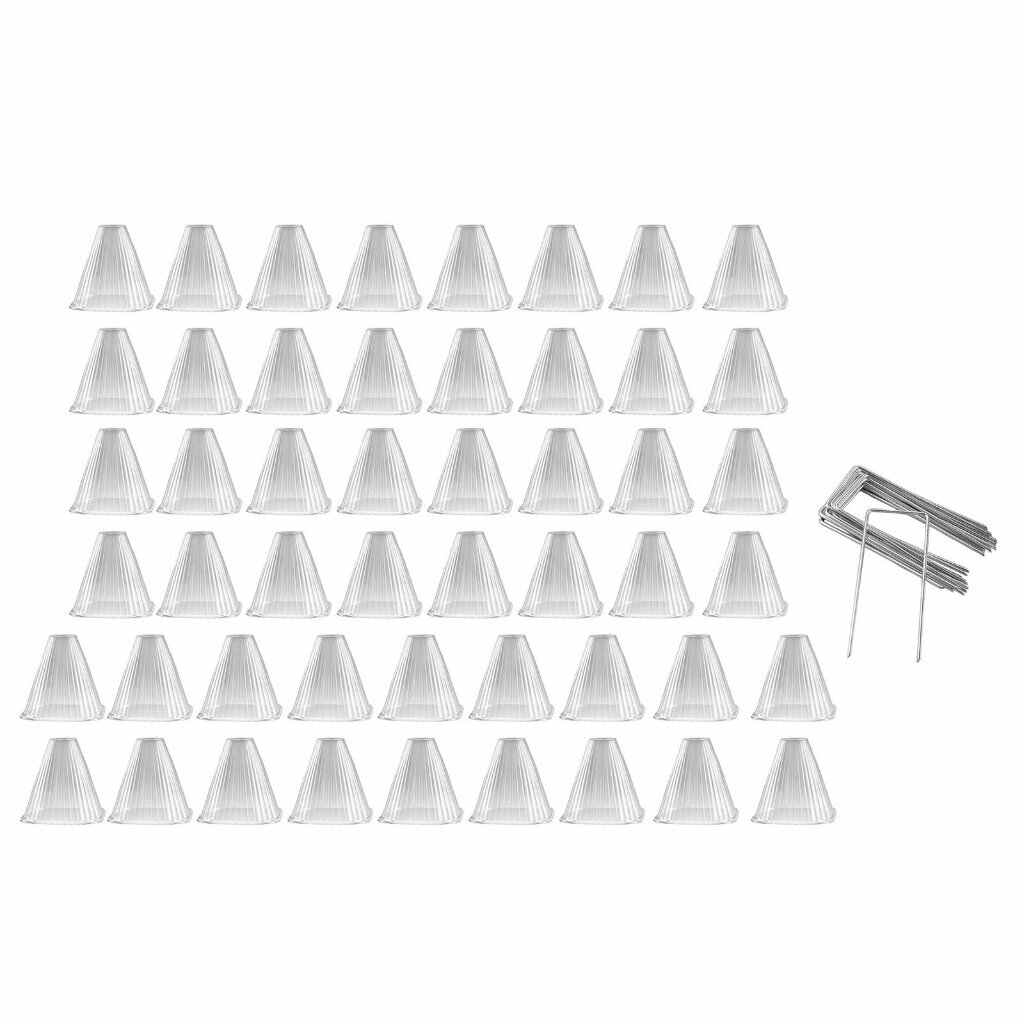 Многоразовые садовые колпаки с колышками