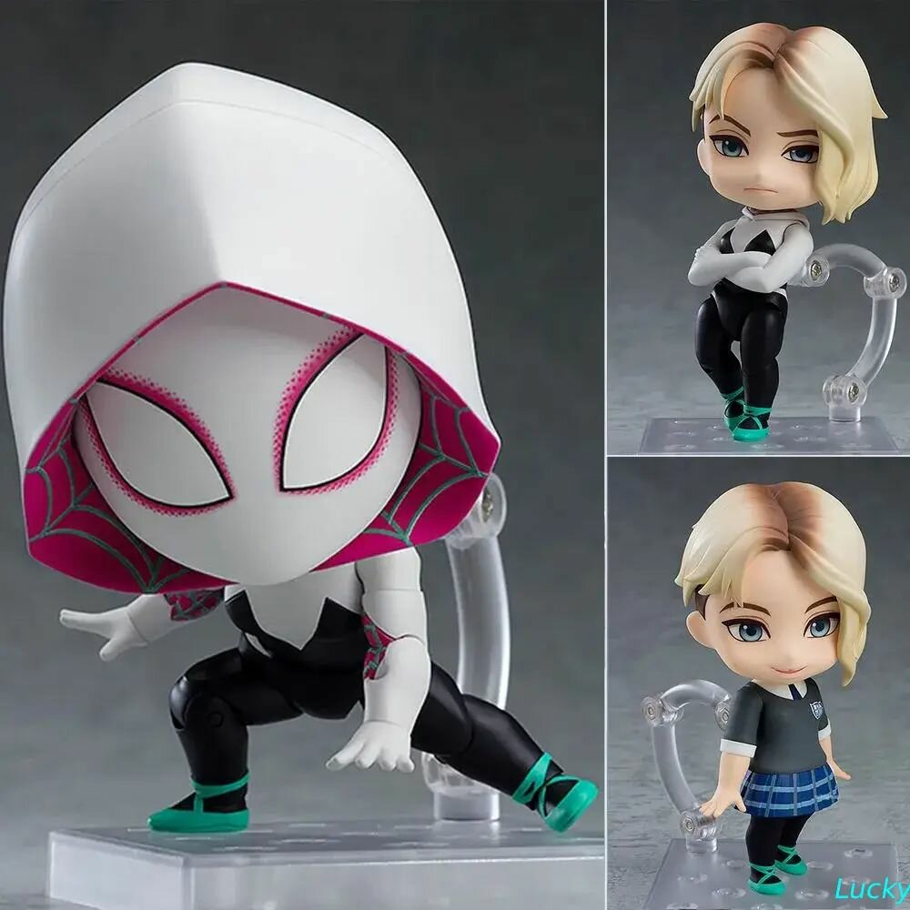 Фигурка Паук-Гвен / Spider-Gwen Нендороид (10см) 1228DX