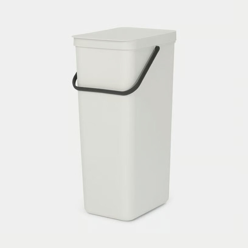Ведро для мусора Brabantia Sort & Go Recycle Bin Light Grey 214424