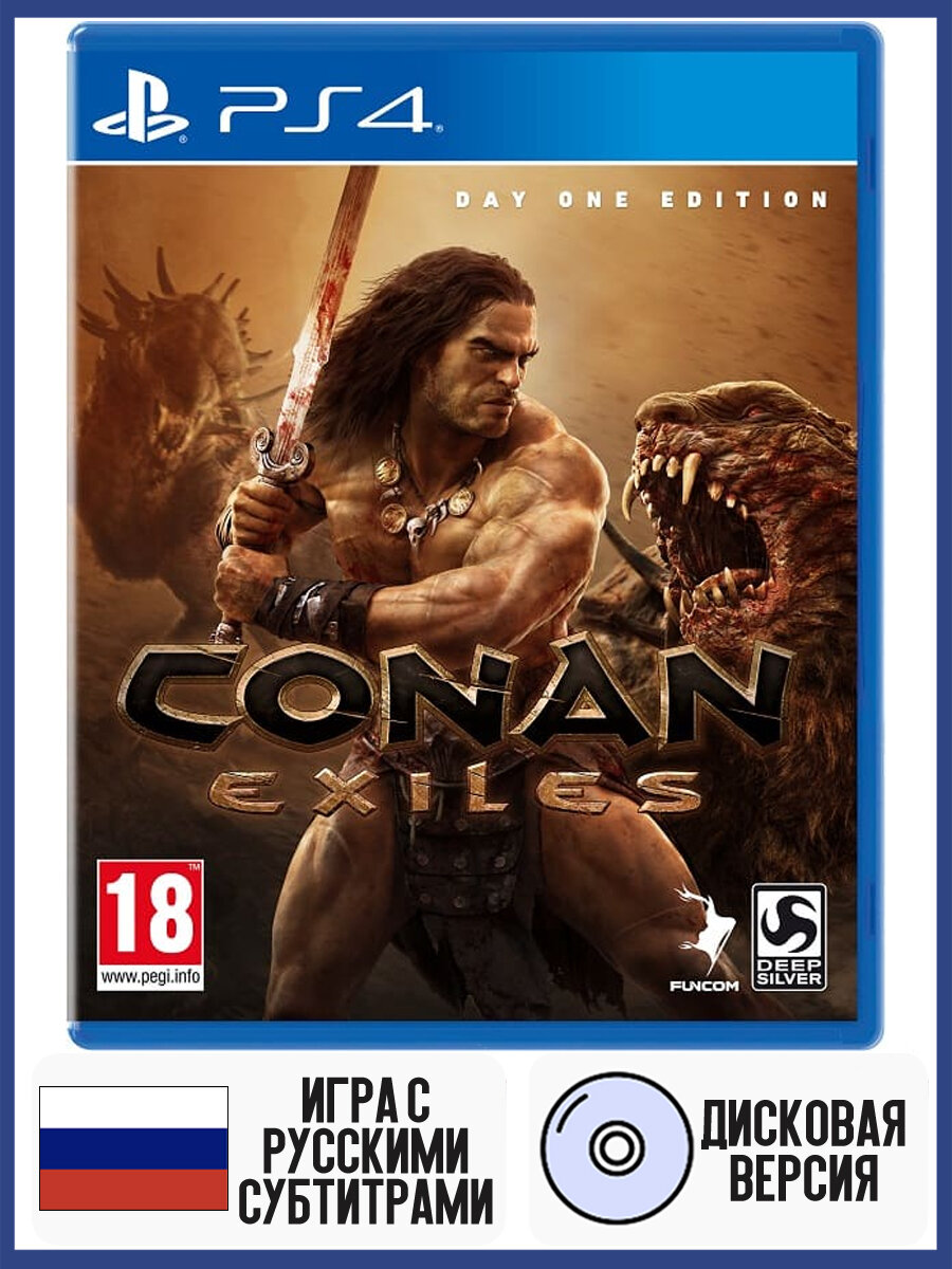 Игра Conan Exiles - Издание первого дня (PS4 / PlayStation 4, русские субтитры)
