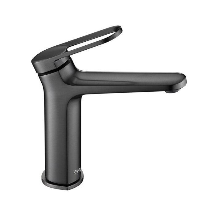Смеситель для раковины Black&White Gravity 7109GM gun metal