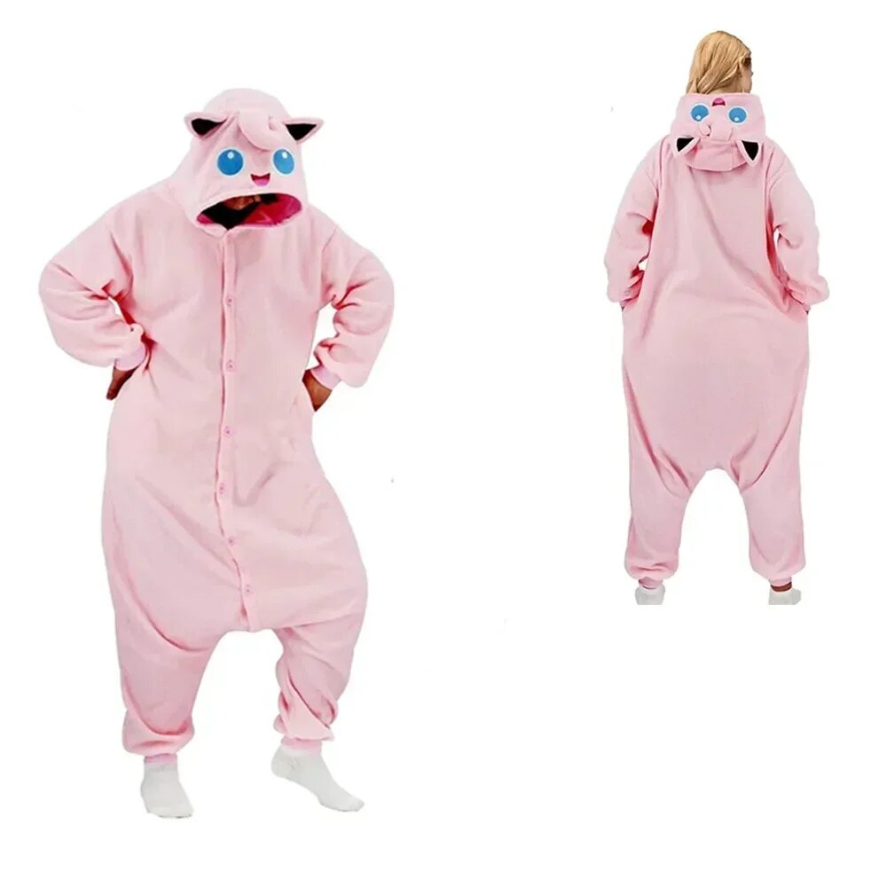 Карнавальный костюм TAKARA TOMY Pokemon Kigurumi Розовый, Jigglypuff, M