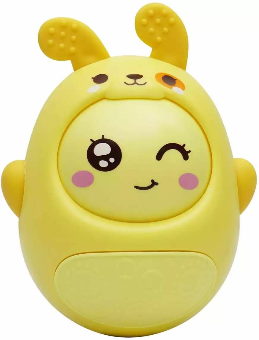 Неваляшка Oubaoloon Собачка, прорезыватель для зубов