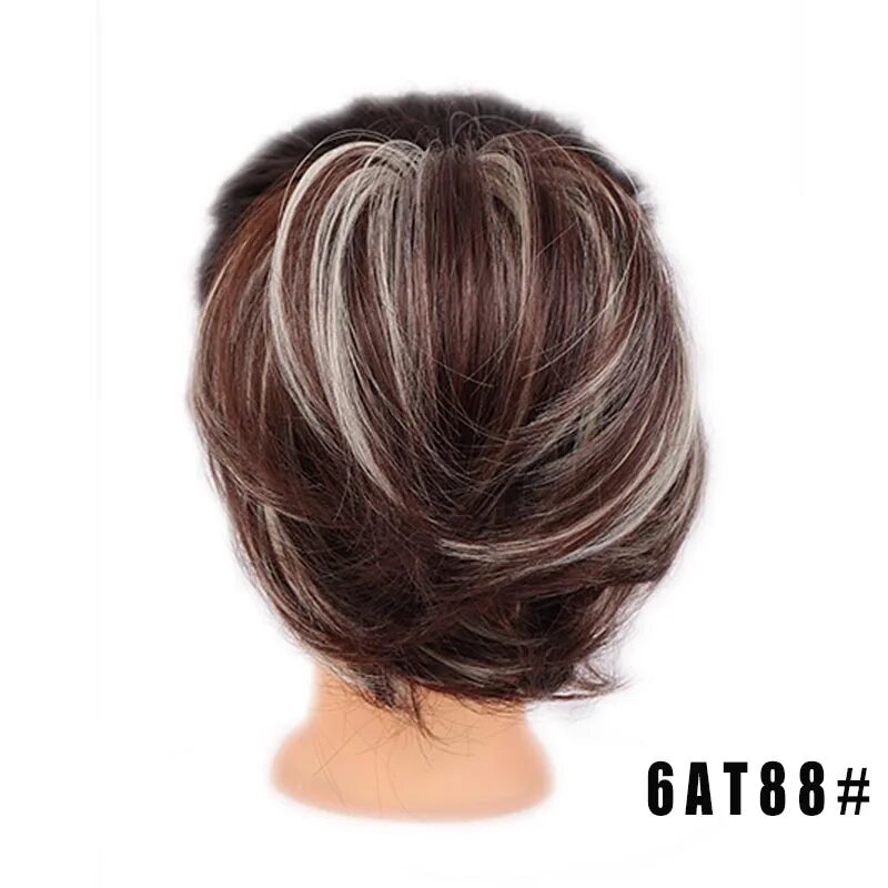 LUPU синтетический завитой шиньон 6AT88