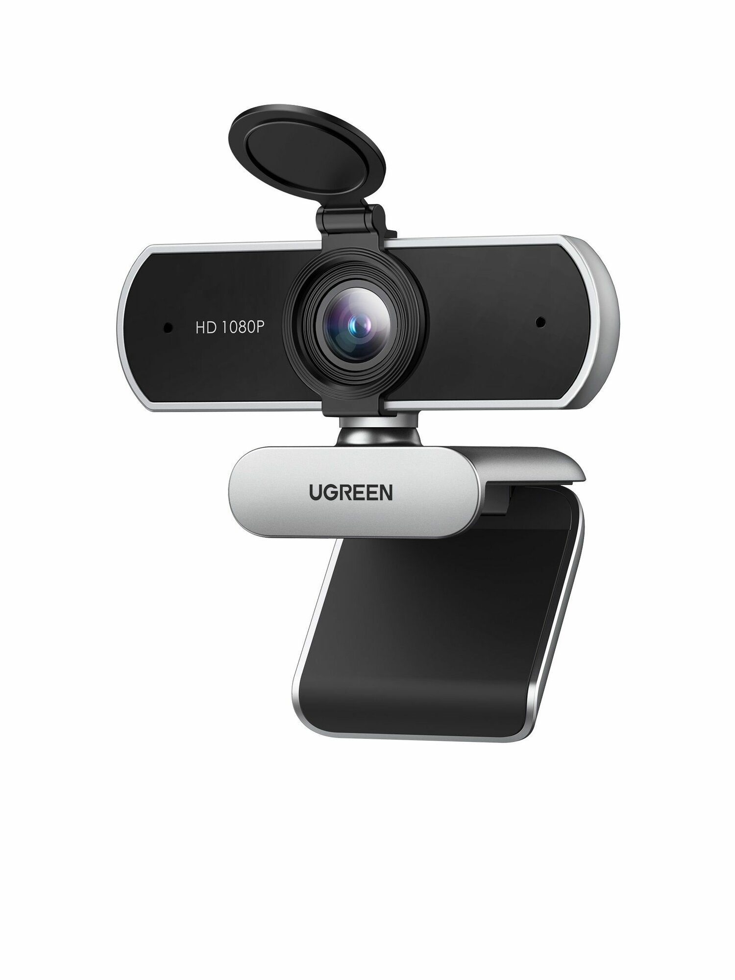 Веб-камера UGREEN CM678 (75326) USB Full HD 1080p@30FPS Webcam. Цвет: светло-серый