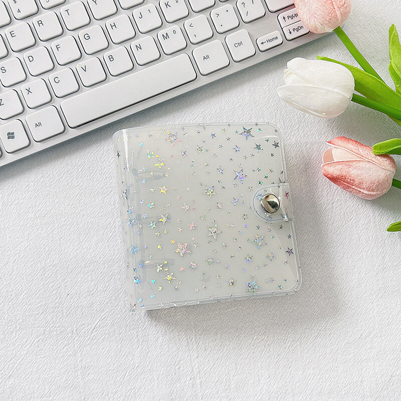 Мини-вставка, с 3 отверстиями, для фотоальбома, полипропиленовая, молочно-белая, 20 листов