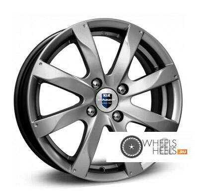 КиК Джемини 15x6 4x98 et35 dia67.1 Антрацитовый