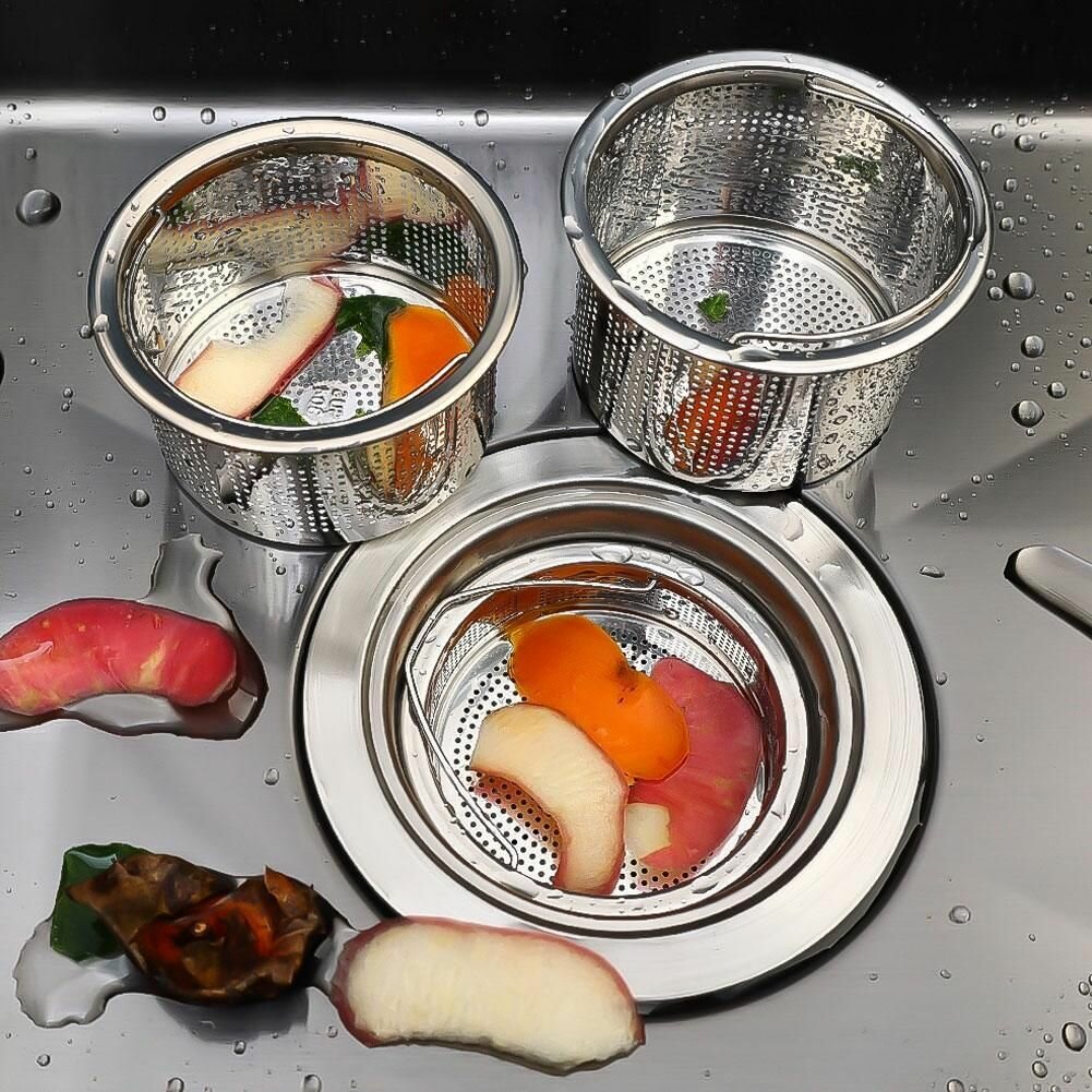 Сетка для раковины, Кухонный инструмент, крышка сливного отверстия в полу ванной из нержавеющей стали, ловушка для волос в душе