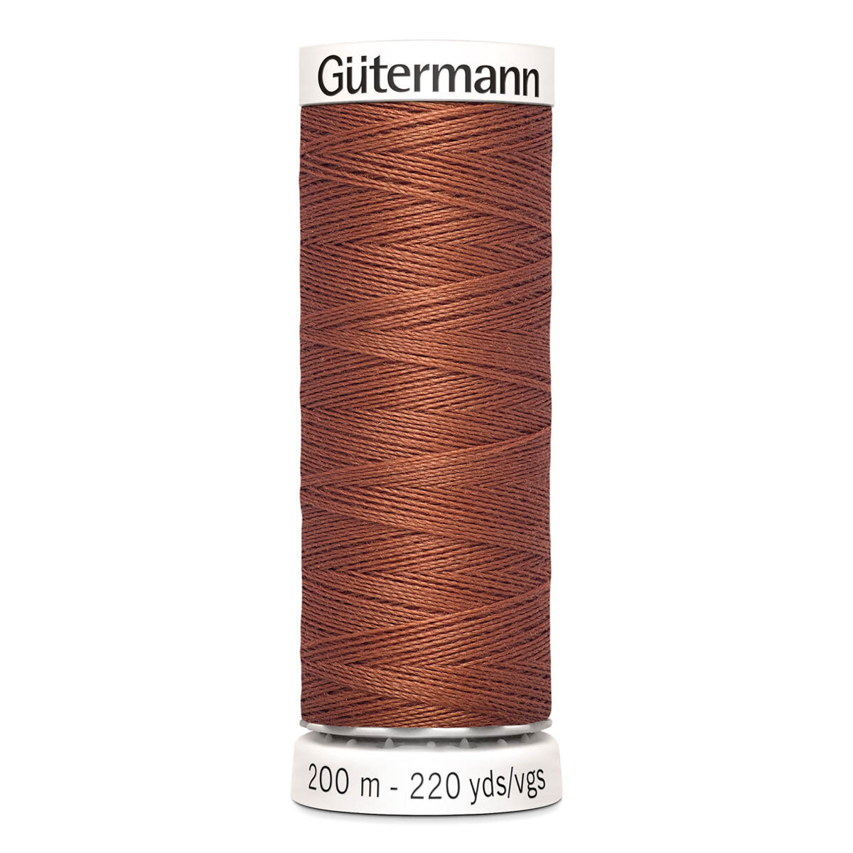 Нитки швейные для всех материалов Gutermann Sew-all, 200 м (847 медно-коричневый), 5 шт
