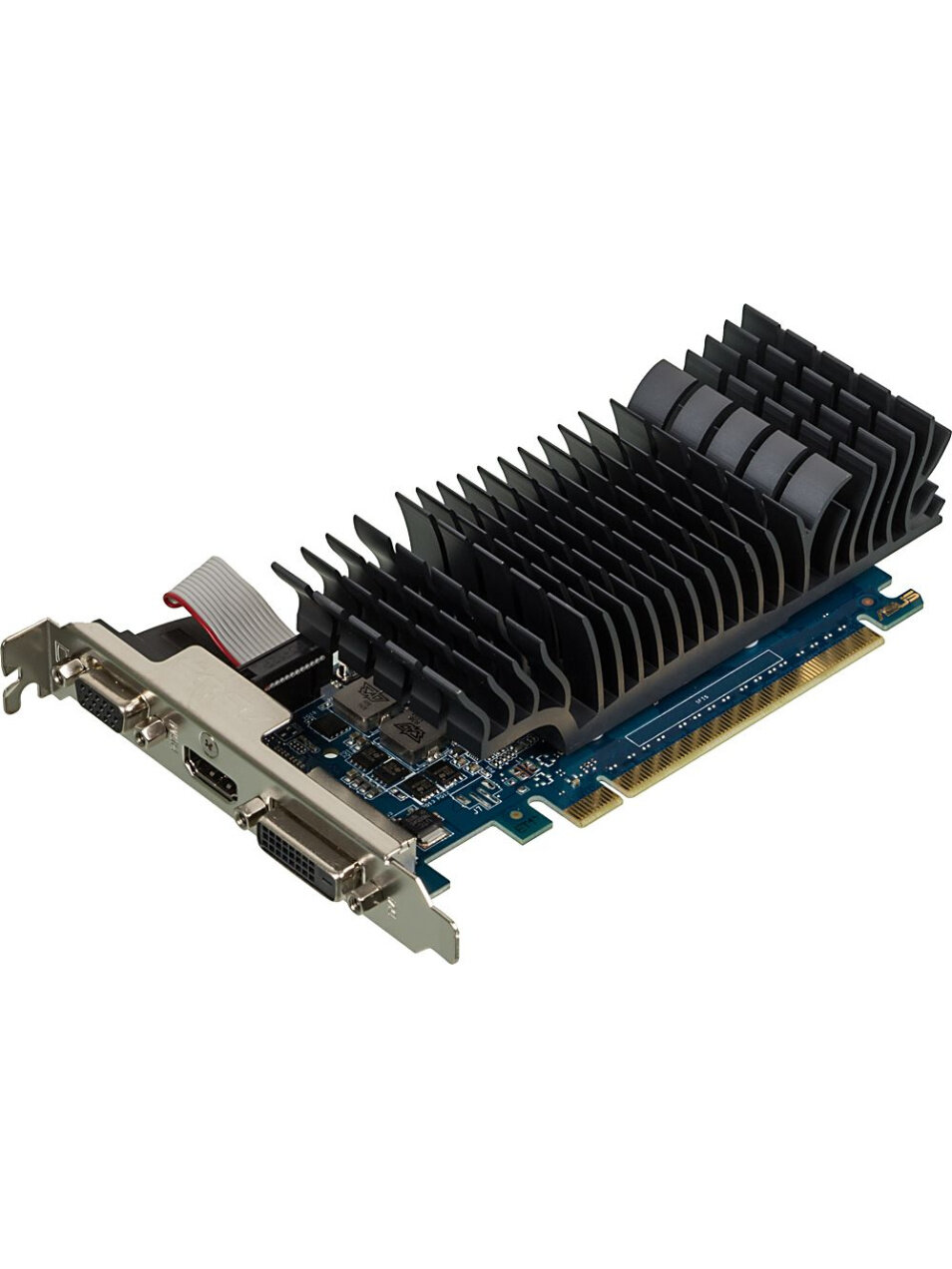 Видеокарта Asus GeForce GT 730 2ГБ, RET (gt730-sl-2gd5-brk)