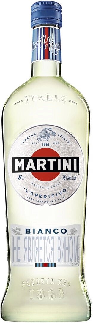 Вермут "Martini" Bianco, 1 л