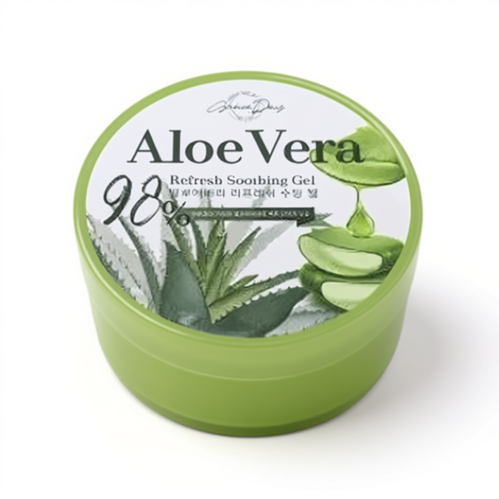Grace Day Многофункциональный смягчающий гель с экстрактом алое Aloe Vera Refresh Soothing Gel (300 мл)