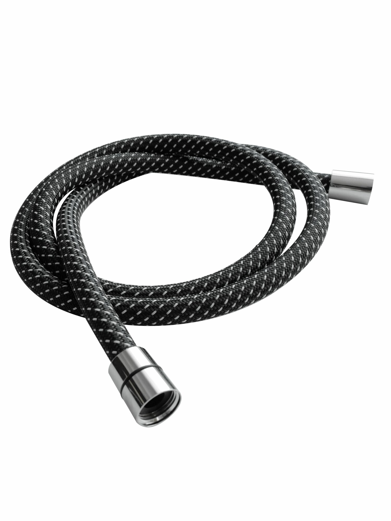 Шланг душевой AQUAme 1500 хром гайки AQM1503CR