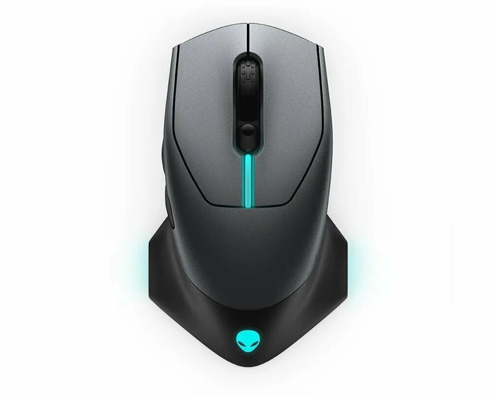 Dell Игровая мышь проводная Alienware AW610M, черный