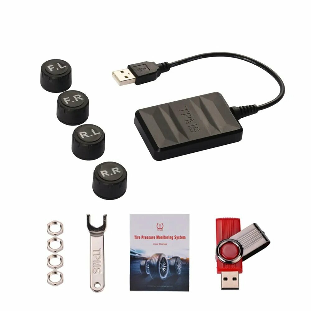 USB-система контроля давления в шинах беспроводной датчик