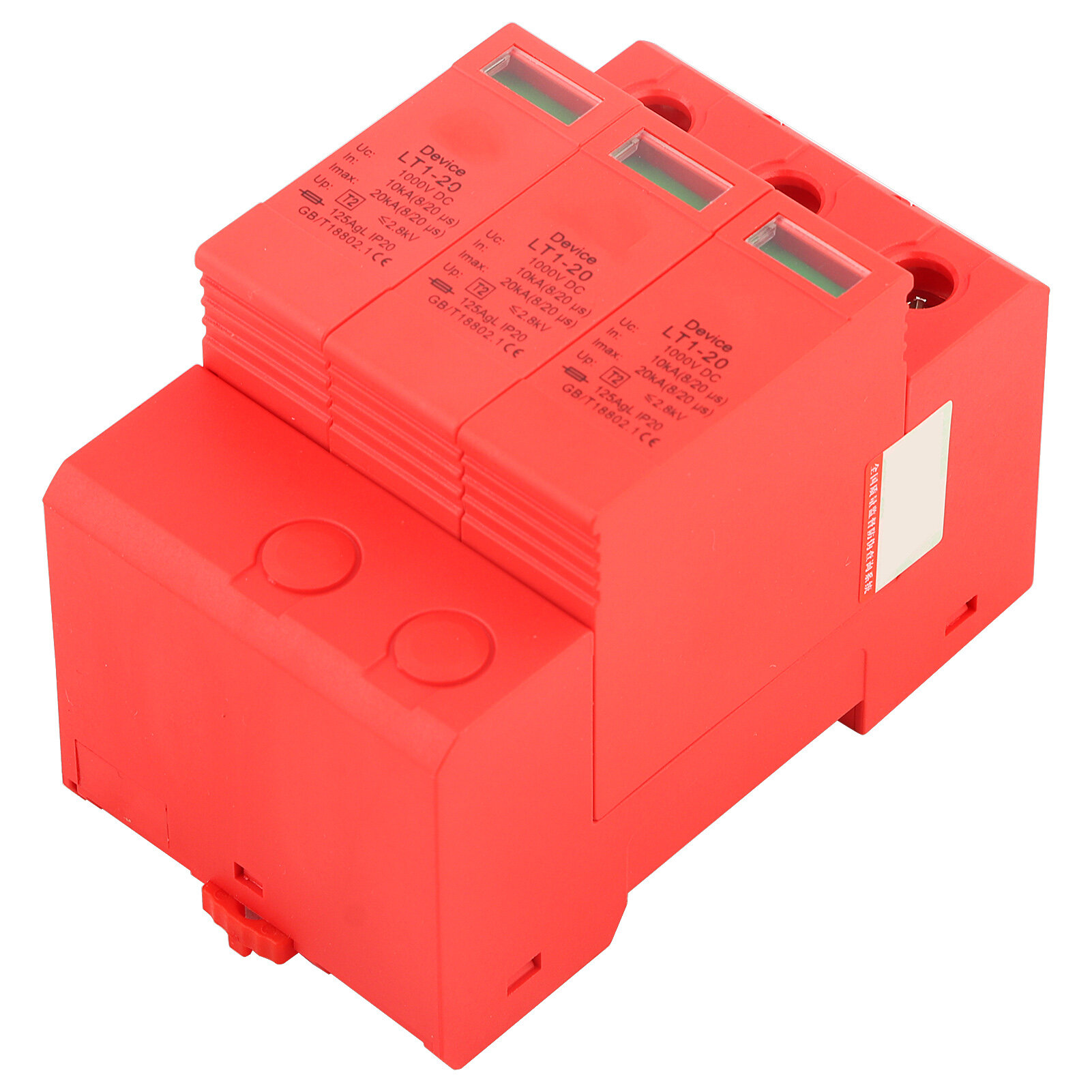 3P 3.0KV DC Устройство защиты от перенапряжения для молниезащиты (3P20KA)