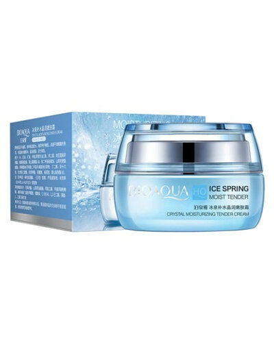 ICE SPRING Crystal Moisturizing Tender Cream, BIOAQUA (Увлажняющий крем для лица), 50 г.