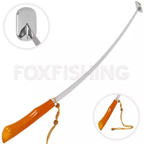 Квок на сома Фоксфишинг титановый #1043 удлинённый, рукоять из дерева