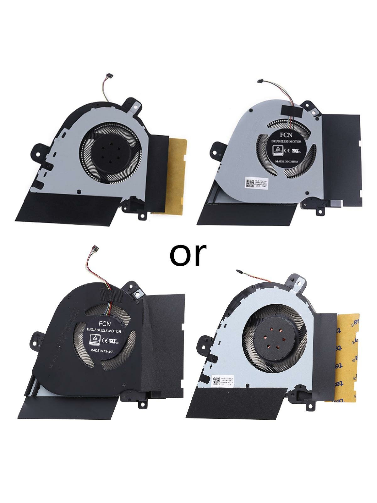 Laptop Cooling Fan Dc12v 1a 4pin Rog Zephyrus S Gx502 Gx502lws Gu502lws Gx502gw 13nr02u0t02011