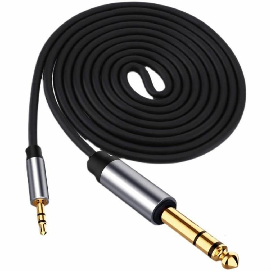 Аудиокабель 3,5 мм revolution 6,35 head stereo AUX audio cable-1,8 метра