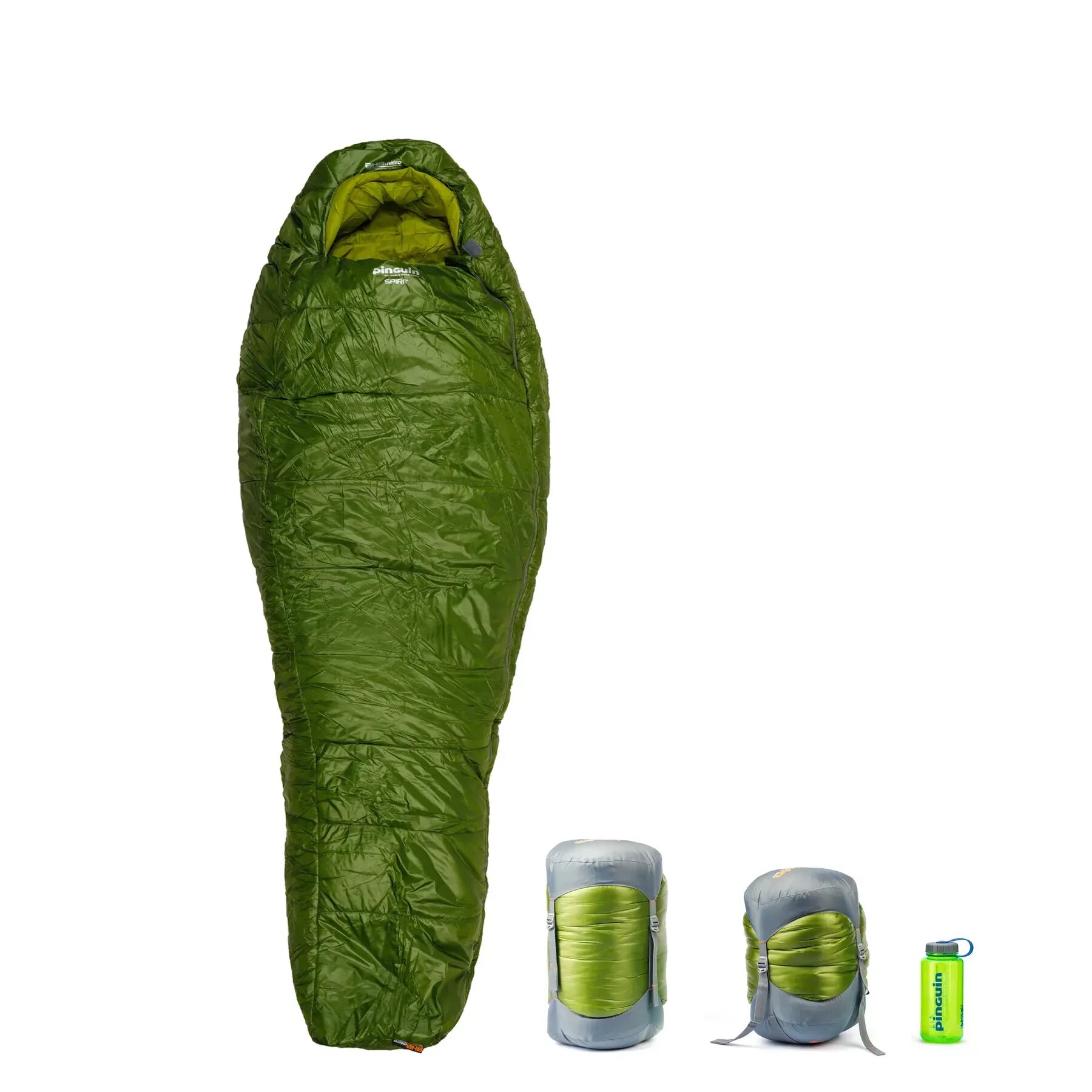 Спальный мешок Pinguin Spirit 185 (t°комф. -5) Зеленый, Левый