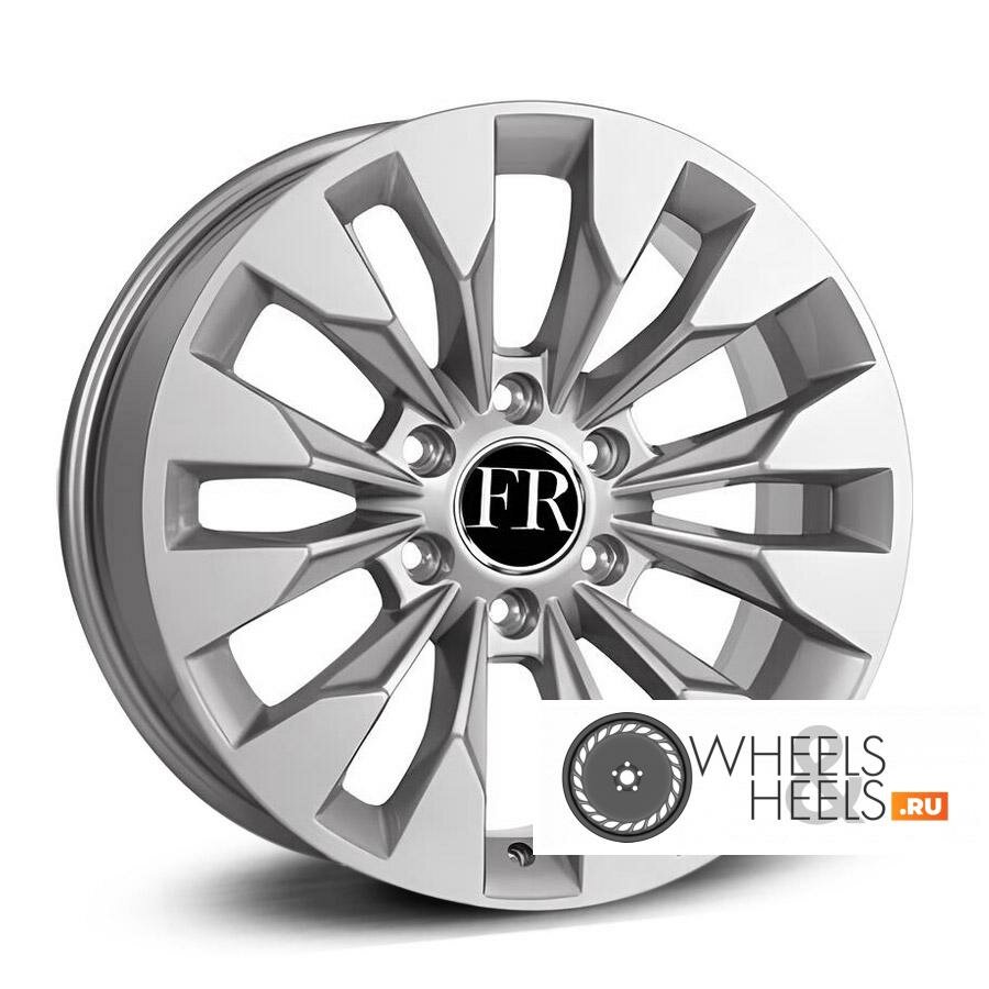 Диск автомобильный литой Replica FR TK141 19x8.5 6x139.7 et36 dia100.1 Насыщенный серебристый