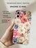 Чехол на Apple iPhone 12 mini / Айфон 12 Мини с принтом "Пастельные розы"