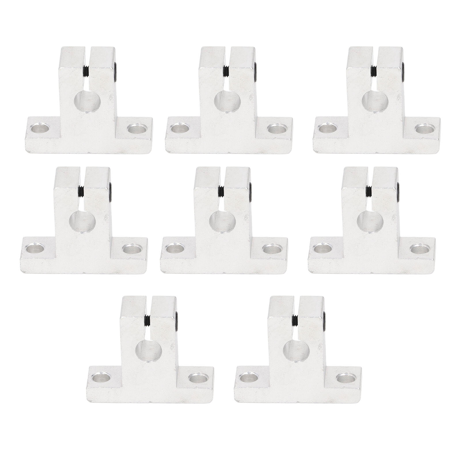 8 шт опор для линейной направляющей, алюминиевые для оси, аксессуар для 3D принтера