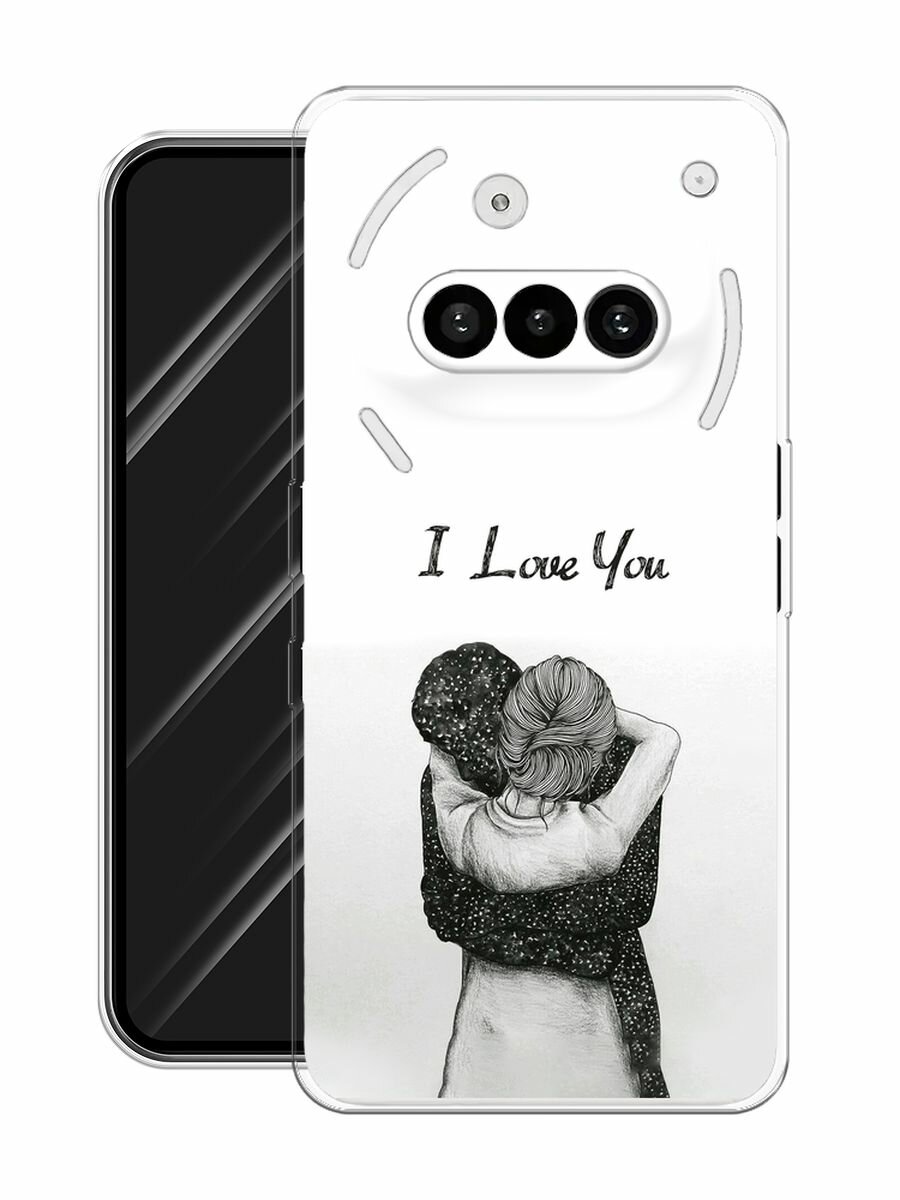 Чехол на Nothing Phone 3a / Нотинг Фон 3а с принтом I love you 1 — фото 1